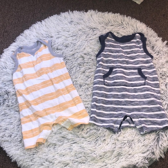 Old Navy | One Pieces | Muscle Man Tank Onesies Bundle | Poshmark